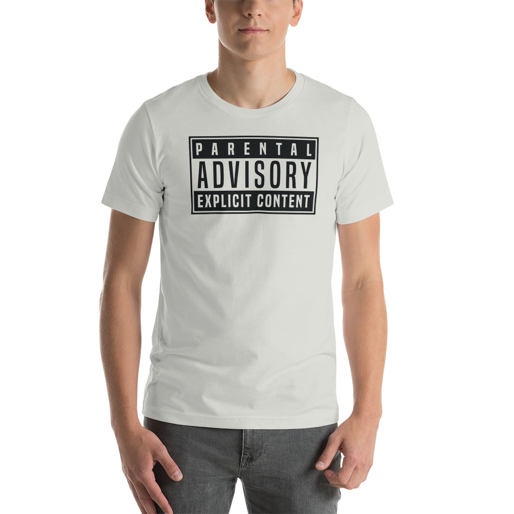 Parental Advisory Explicit Content T-shirt - T-shirts of Oz
